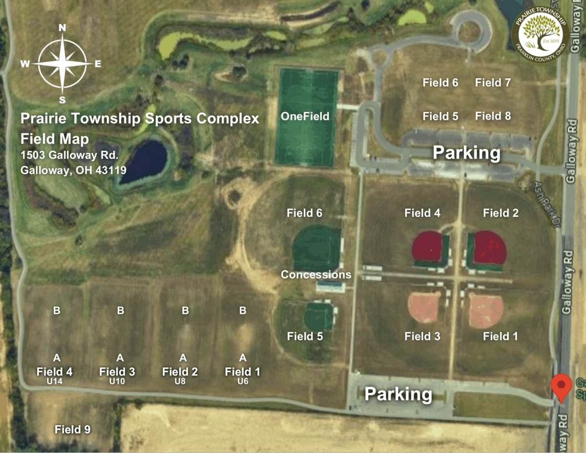 Field Locations - Northwest FC